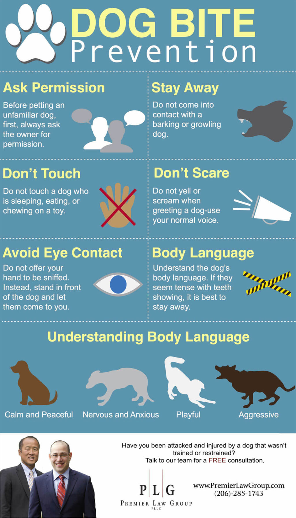 Dog Bite Prevention | Premier Law Group